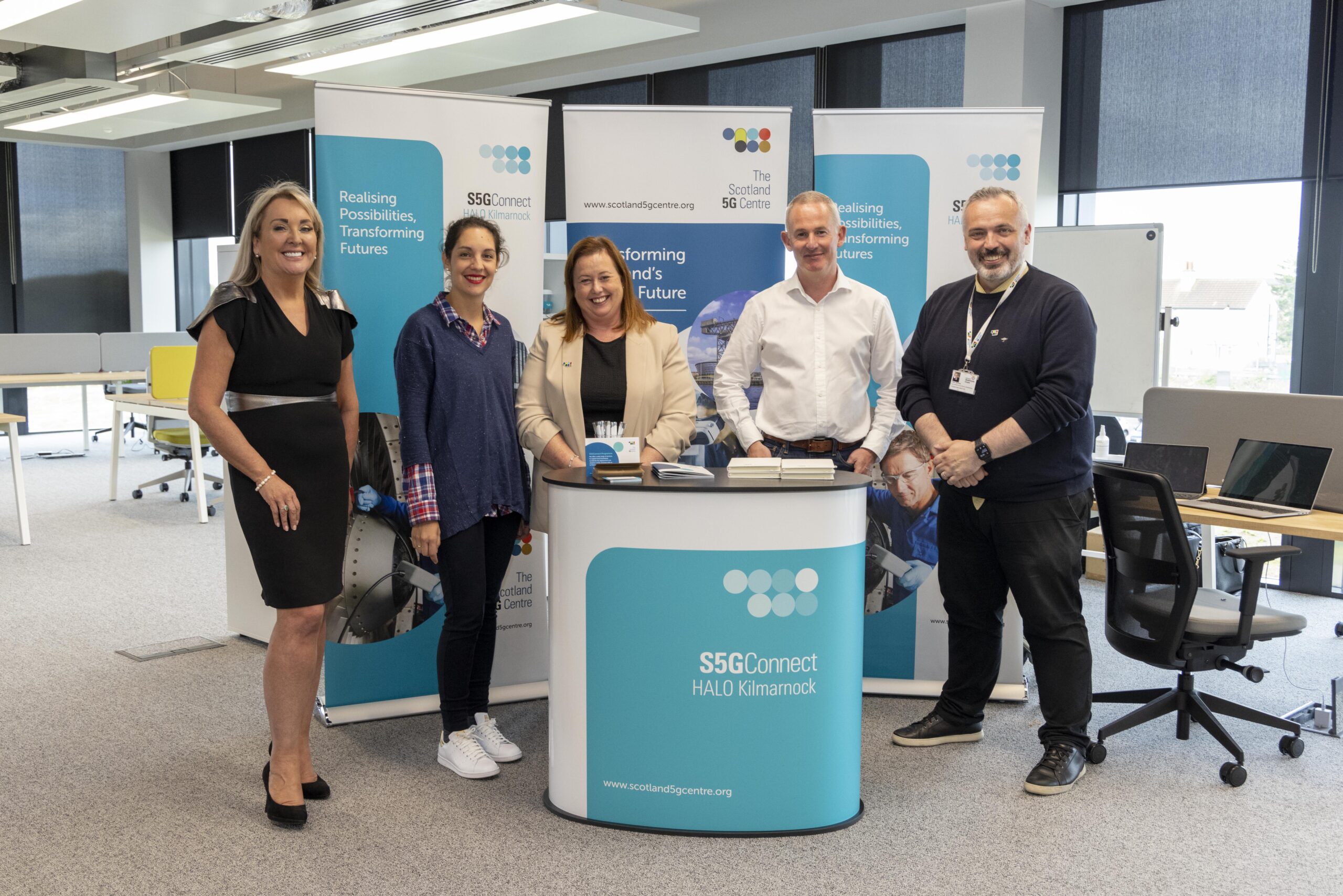 Chief Entrepreneur for Scotland Visits S5GConnect HALO Kilmarnock - The ...