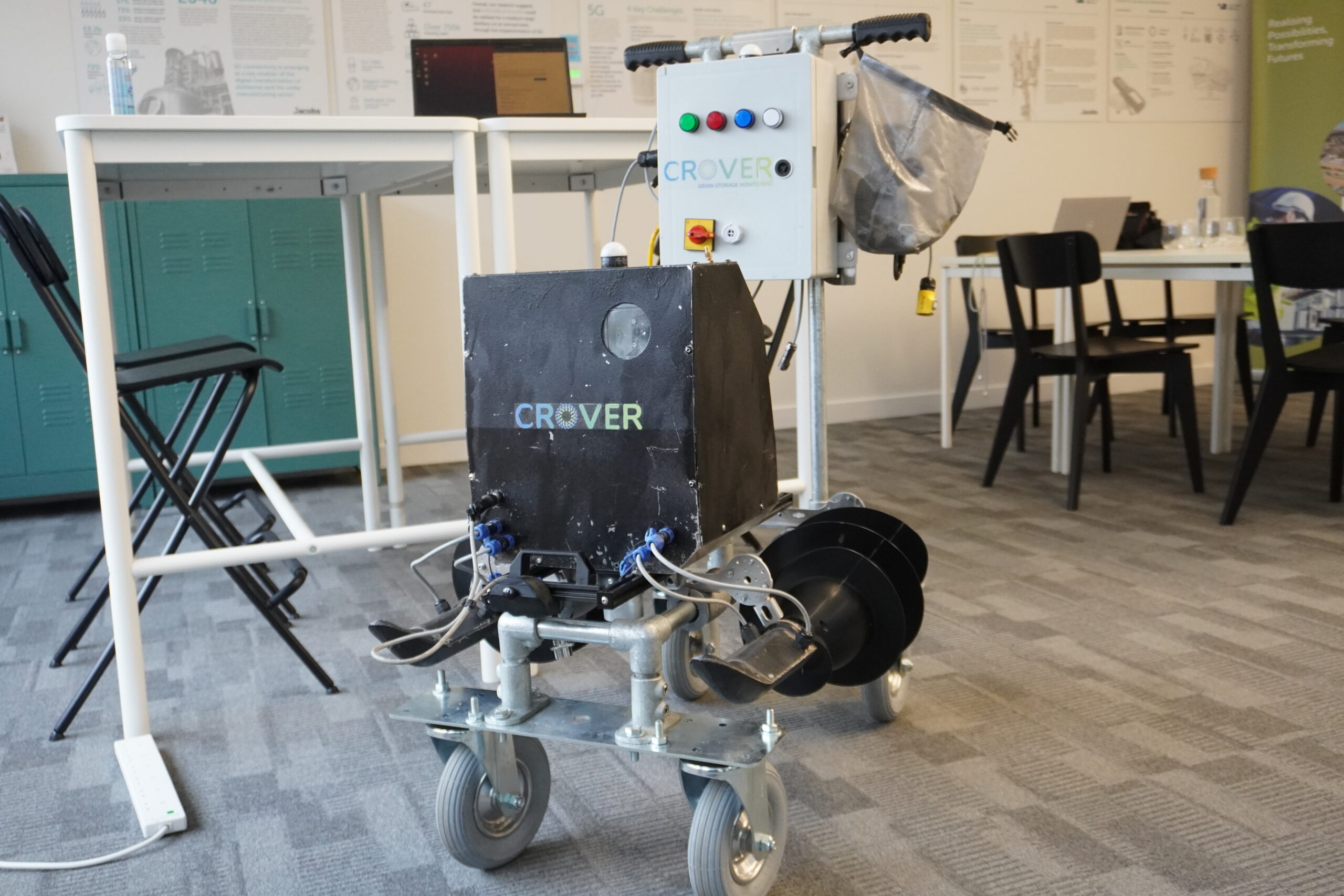 Scottish Business takes 'Grain Swimming Robot' automation to next level ...